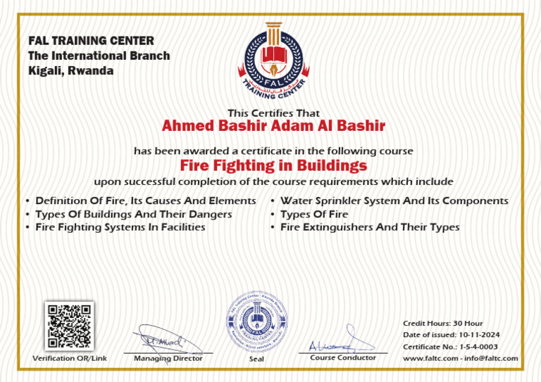 Ahmed Bashir Adam Al Bashir | PDF