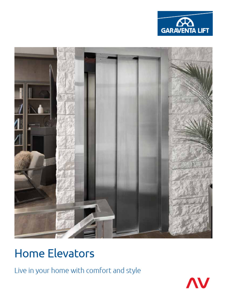 Elvoron-HR-Home-Elevator-Brochure | PDF | Elevator | Door