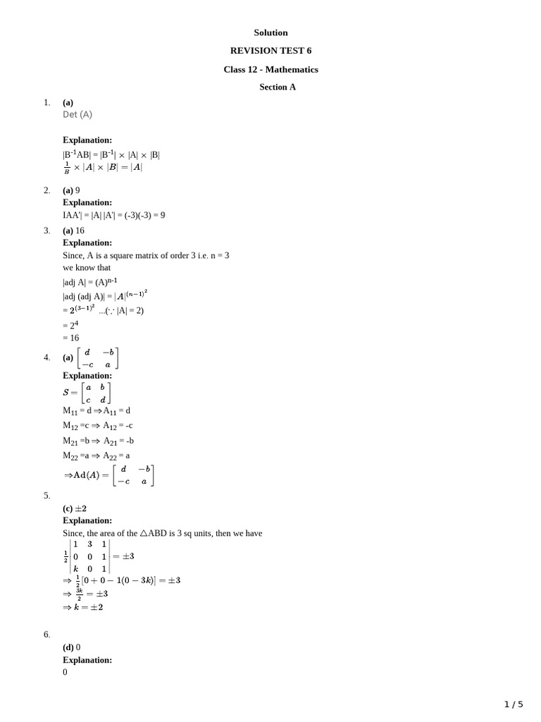 solution-1759325 | PDF | Matrix Theory | Mathematics