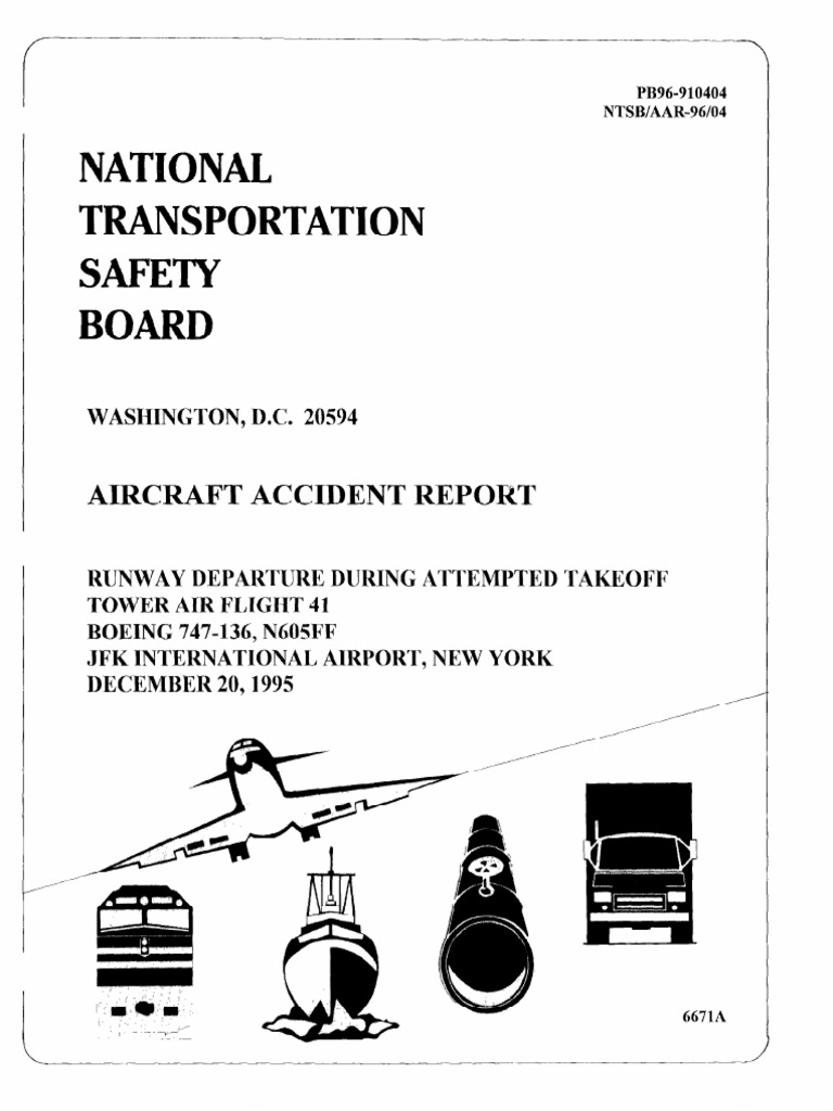 747-100_Takeoff_accident_KJFK_DEC1995 | PDF | Flight Recorder | Aviation