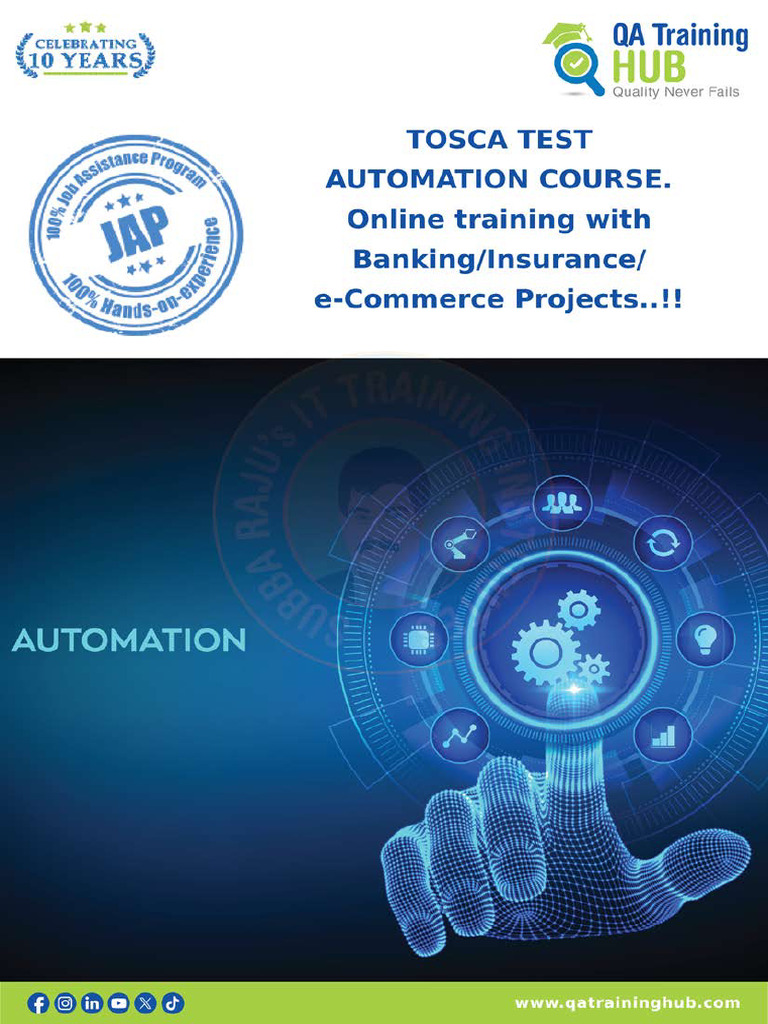 Tosca Test Automation | PDF