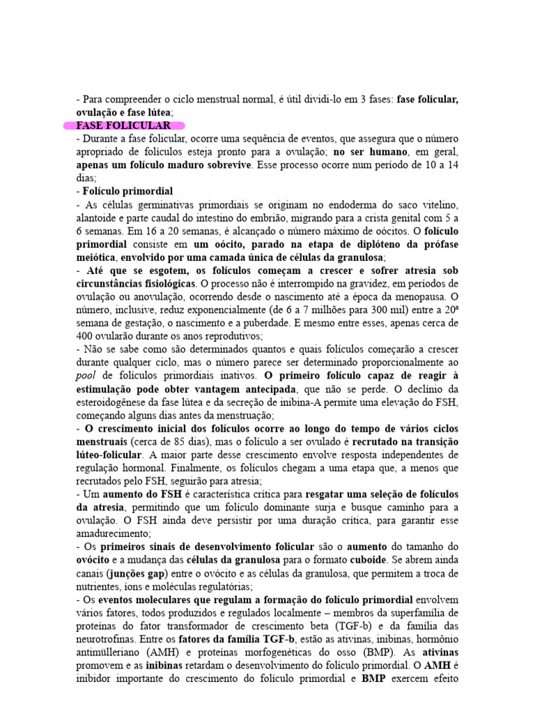 Ciclo Menstrual Speroff | PDF | Estrogênio | Hormônio luteinizante
