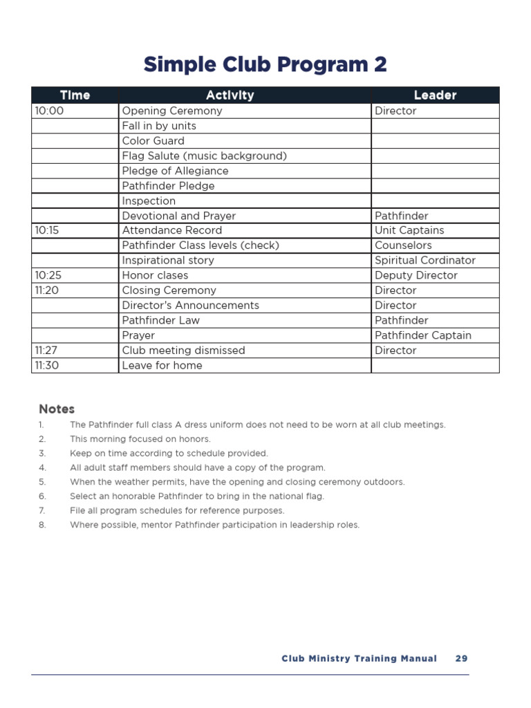 003 Programming & Planning-Weekly Calendar Template #2 | PDF