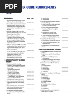 Master Guide Portfolio Requirements 2025 | PDF | Seventh Day Adventist ...