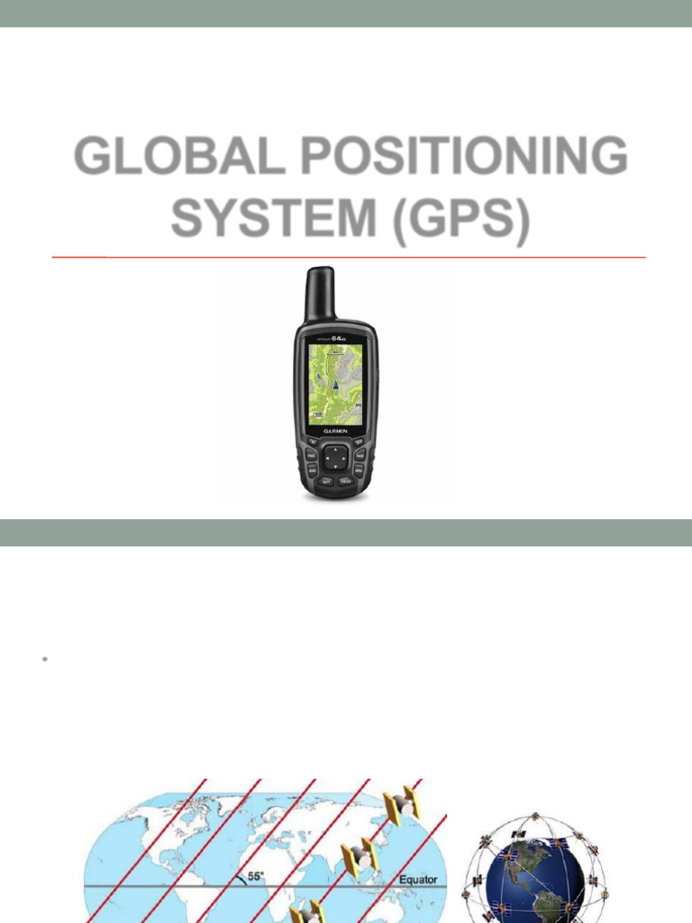 Gps | PDF | Global Positioning System | Satellite
