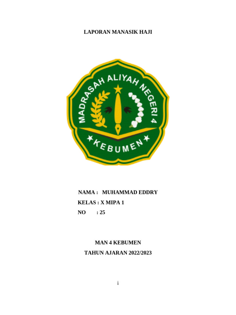 Manasik Haji | PDF