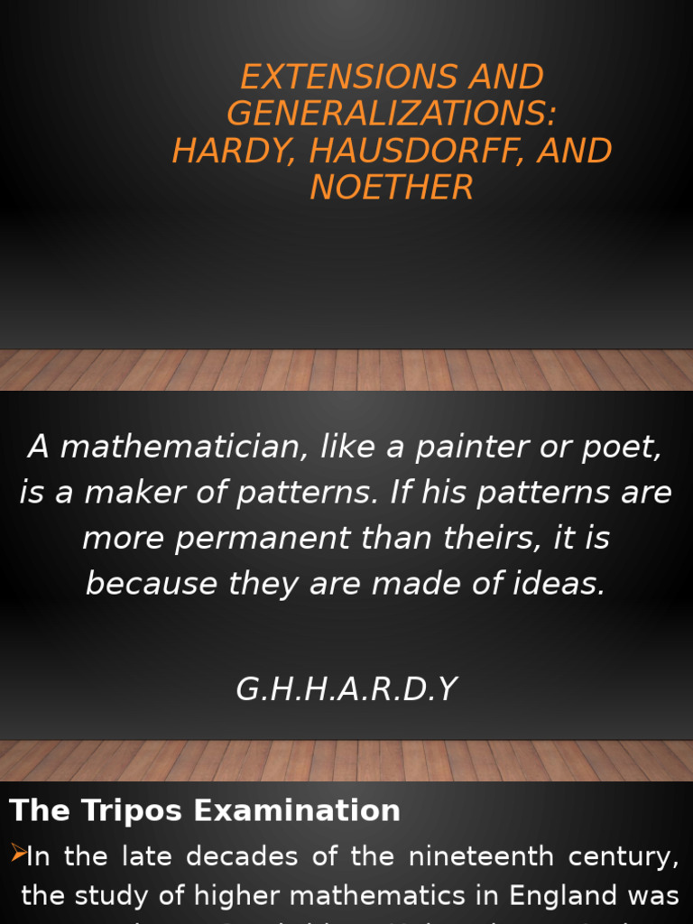 KAYLS PPT Extensions and Generalizations | PDF | Mathematics