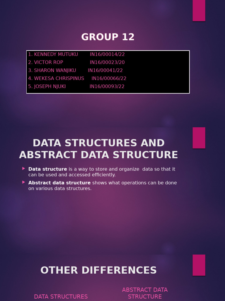 Data Structures and Abstract Datastructure | PDF | Computer Programming | Theoretical Computer ...