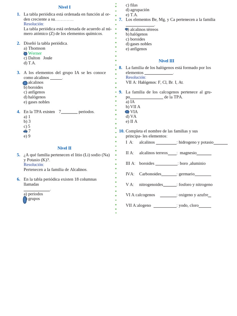 estructura tpa reichell | PDF | Tabla periódica | Naturaleza