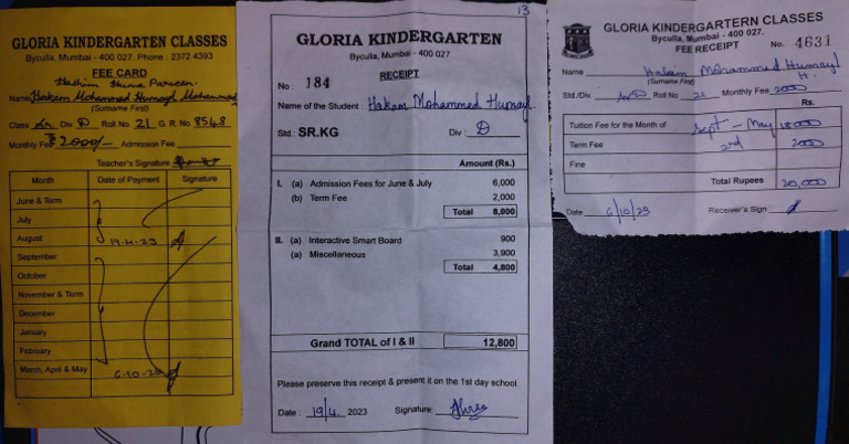 Child School Fee | PDF