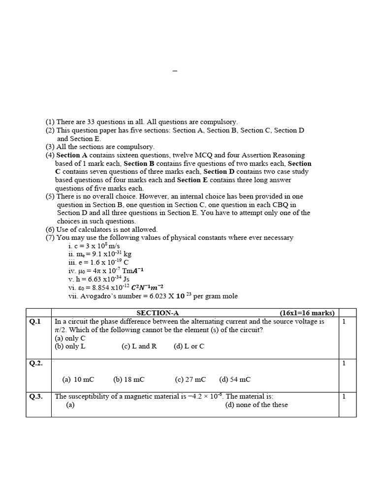 QP - Physics - Xii - I PB | PDF | Optics | Optical Fiber
