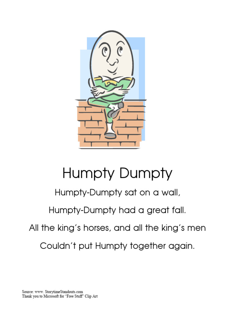 Humpty Dumpty | PDF