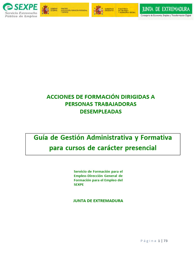 Gu A de Gesti N Administrativa 2024 | PDF | Titulo academico | Desarrollo profesional