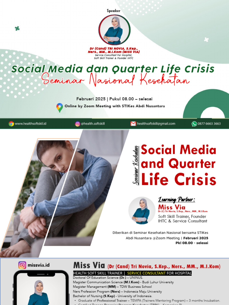 Materi Dampak Medsos Dalam QLC - Miss Via | PDF