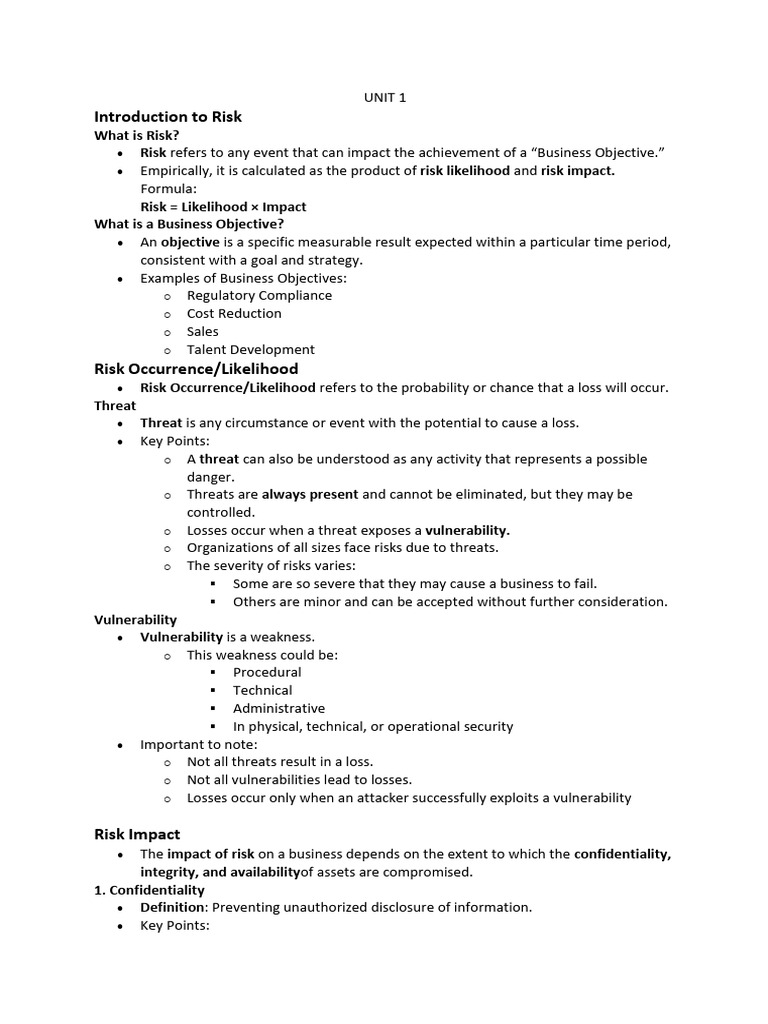 Business Risk Management Basics | PDF | Risk | Risk Management
