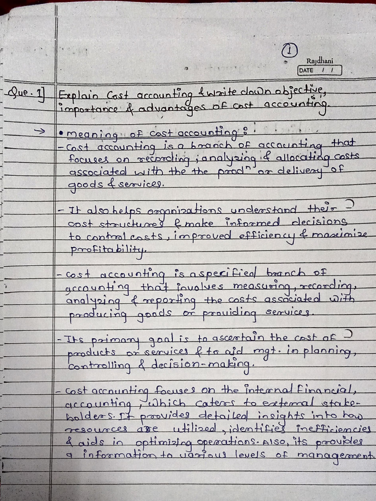 Account 3rd Assignment | PDF
