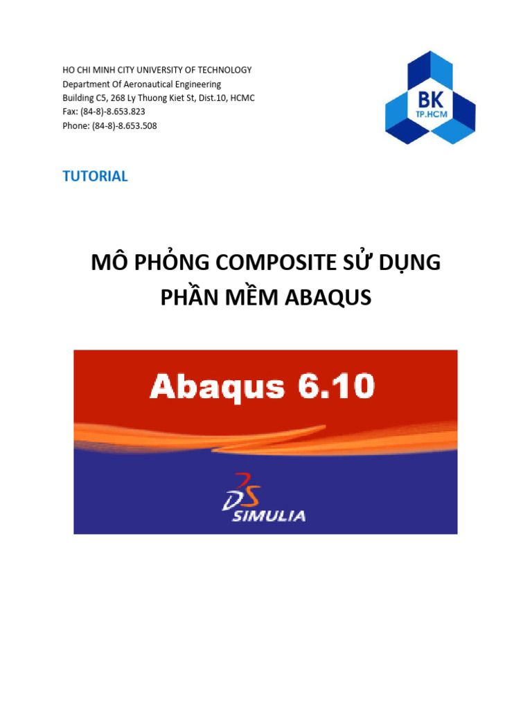 Theory - W3-4 Tutorial - MophongComposite - VAA | PDF