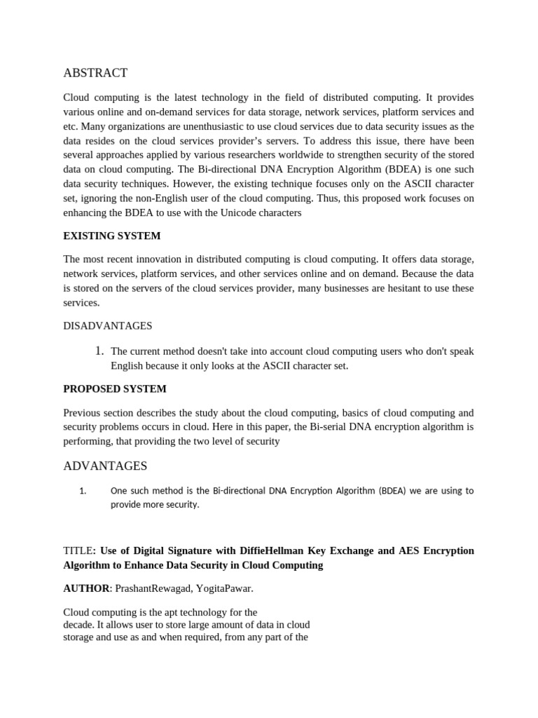Implementation of DNA Cryptography in Cloud Computing and Using Socket Programming | PDF | Key ...