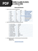 Class IX LIST OF IONS | PDF