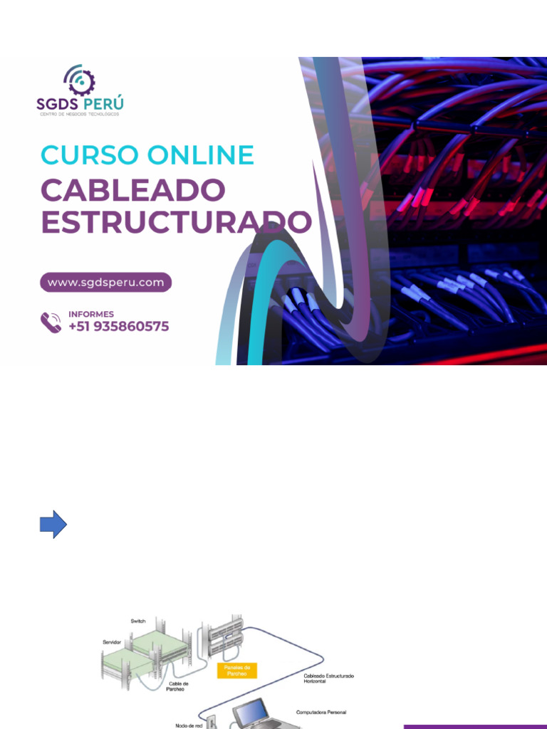 Cableado Estructurado - Clase 3 (Cableado Horizontal y Vertical) | PDF ...