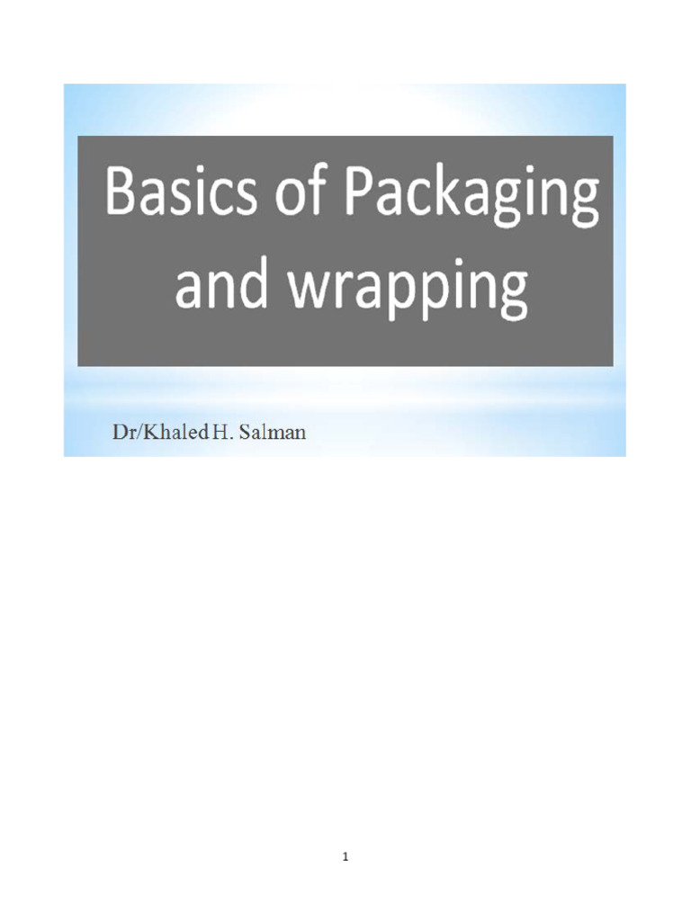 Print 1-1 | PDF | Shelf Life | Packaging And Labeling