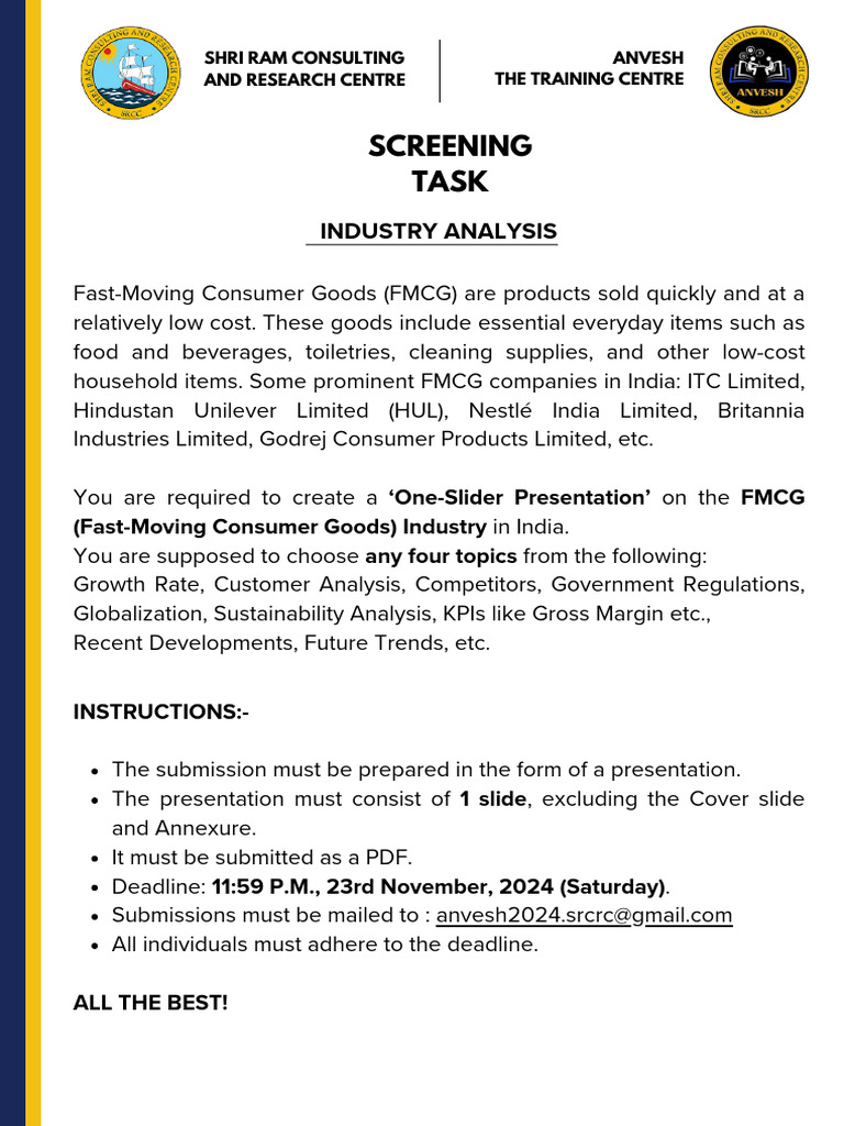 Screening Task Anvesh Pdf 3726
