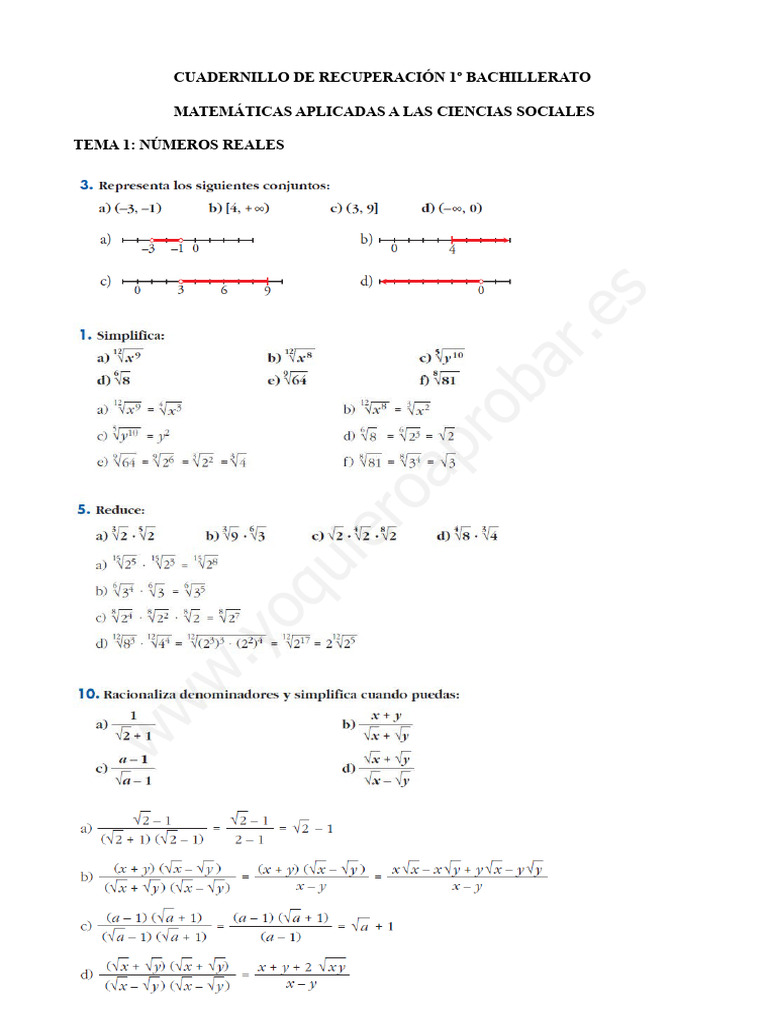 Ejercicios Matematicas | PDF