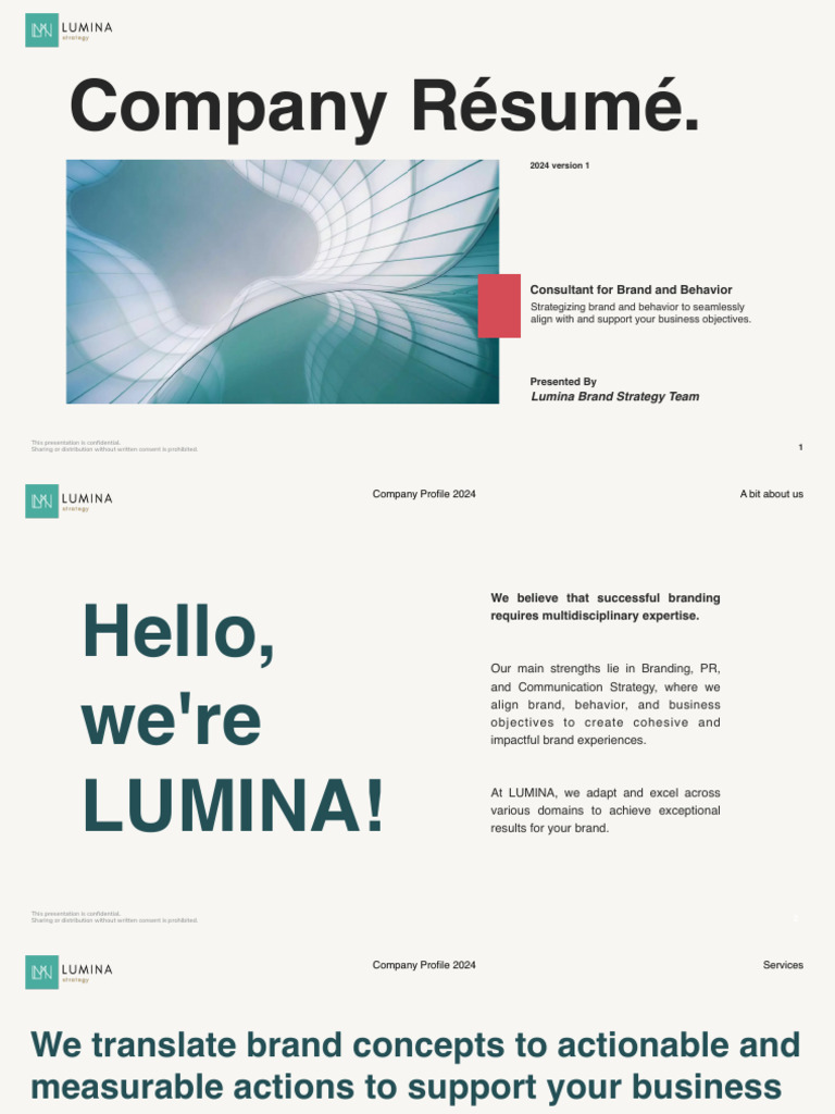 LMN Compro 2024 - Complete | PDF | Brand | Corporate Social Responsibility