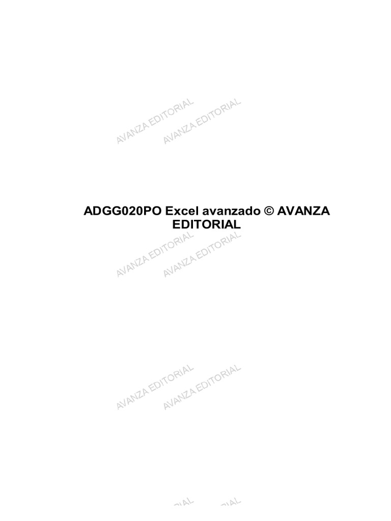 manual_excel curso | PDF | Microsoft Excel | Función (Matemáticas)