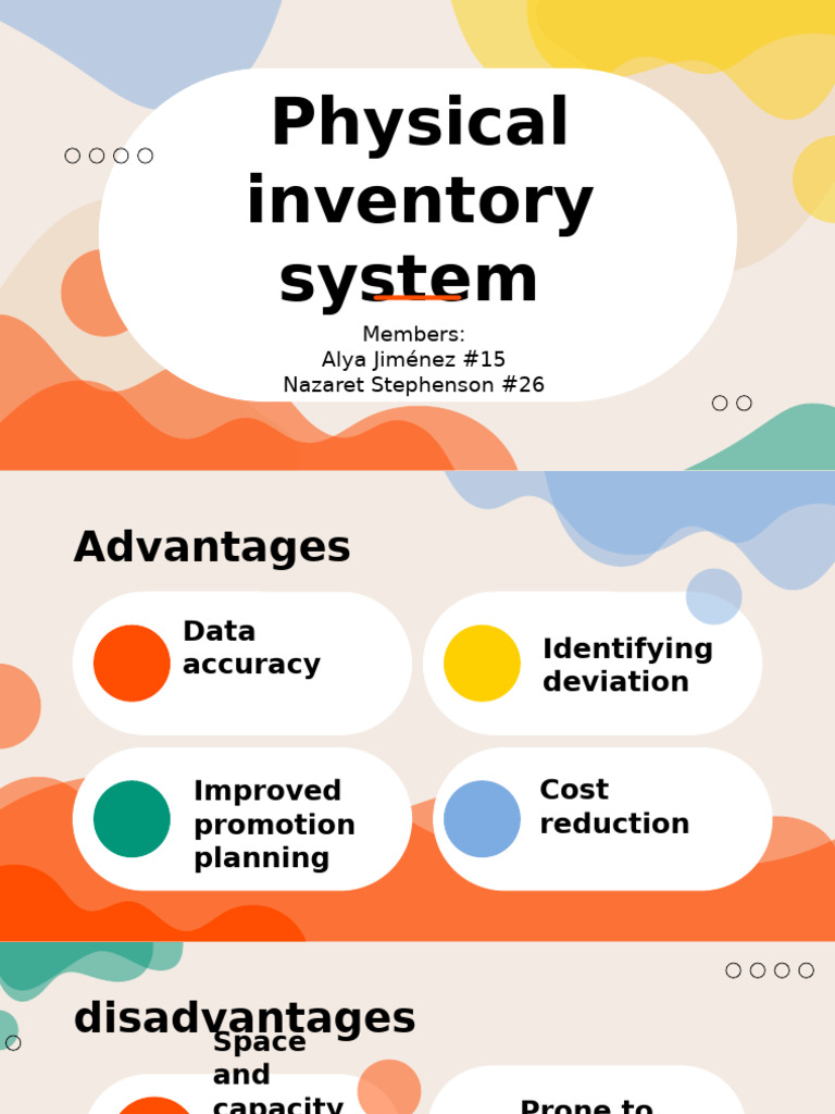 Physical Inventory System Pros & Cons | PDF