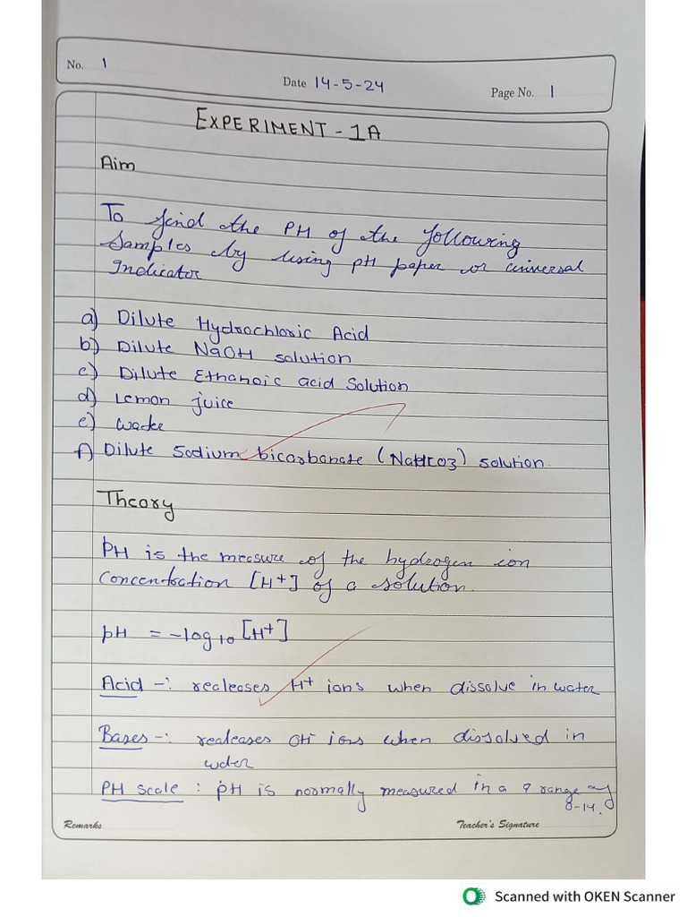 ️ chemistry lab file | PDF