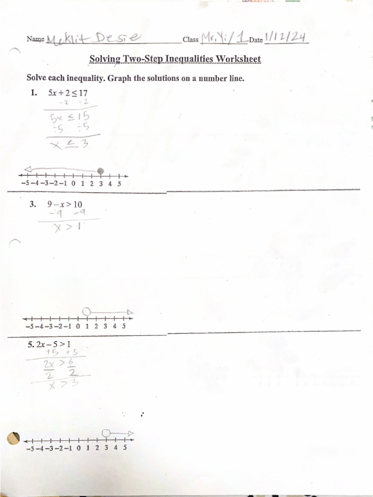 He is right! Math Worksheet | PDF