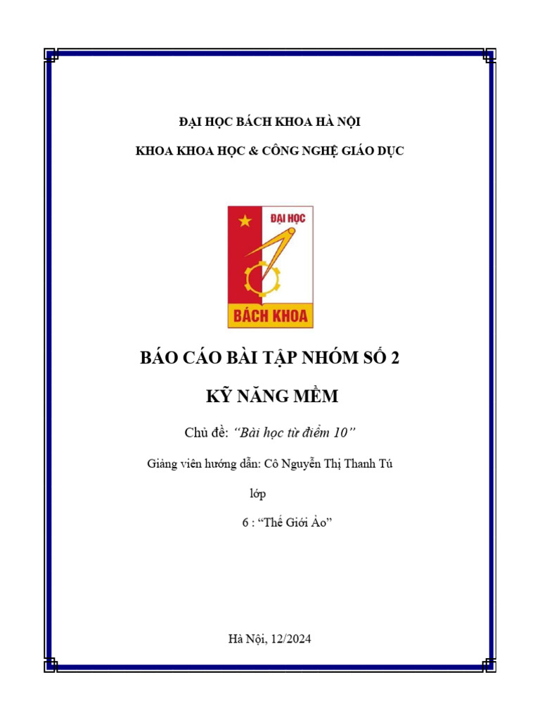 BTN2 Nhóm6 155546 Final | PDF