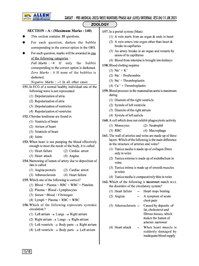 SC - Body Fluids and Circulation | PDF