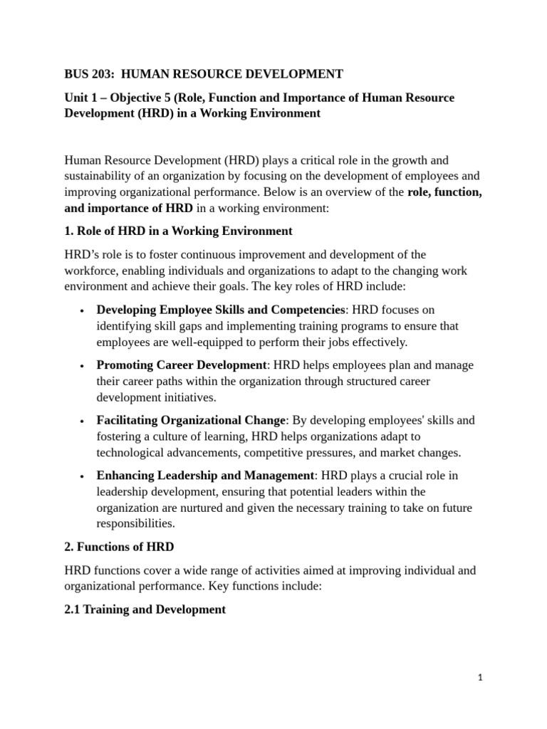 BUS 203 UNIT 1 OBJ. 5 | PDF | Mentorship | Team Building