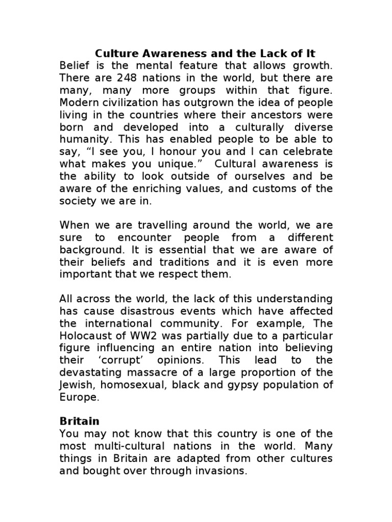 English Speech | PDF | Multiculturalism | United Kingdom