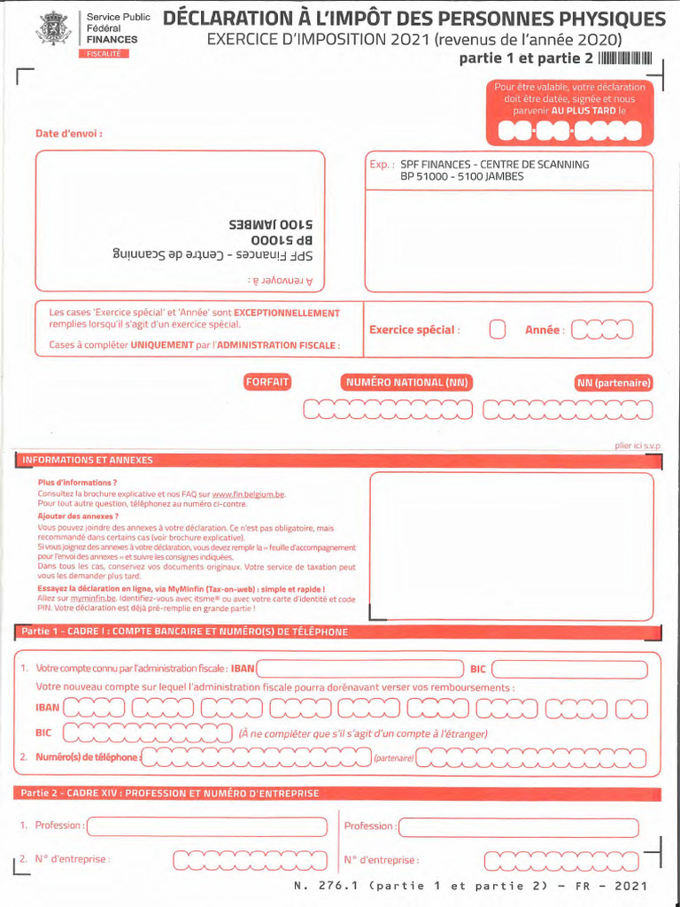 Declaration vierge | PDF