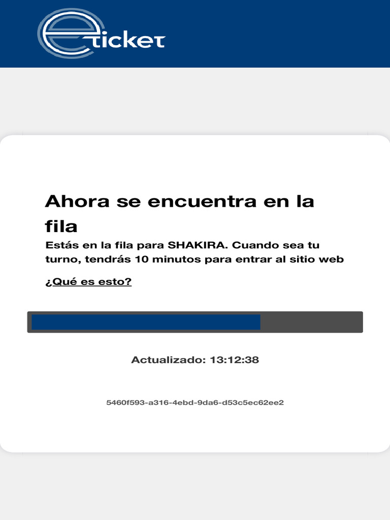 Fila Virtual Eticket 3 | PDF