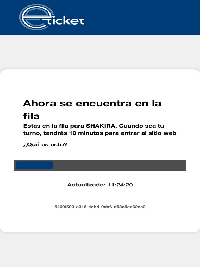 Fila Virtual Eticket 2 | PDF