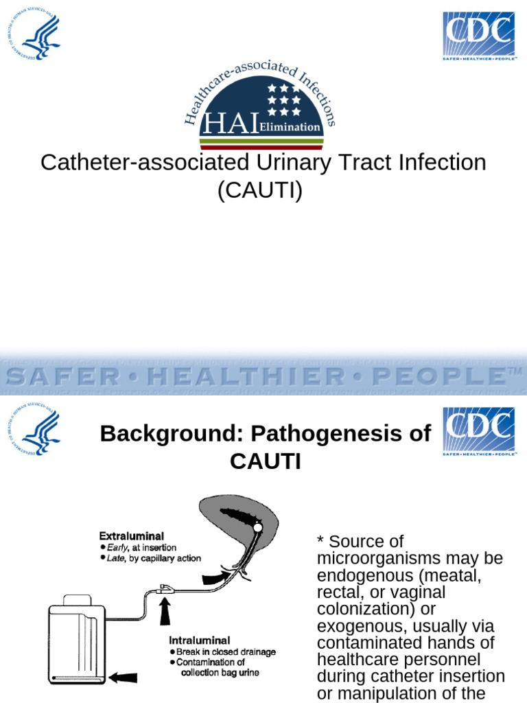 CAUTI--HAI | PDF | Biofilm | Urinary Tract Infection