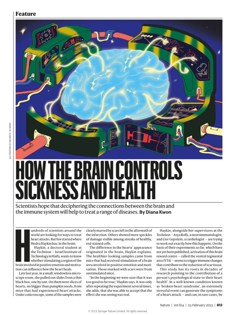 How The Brain Controls Sickness and Health | PDF | Nerve | Diseases And ...