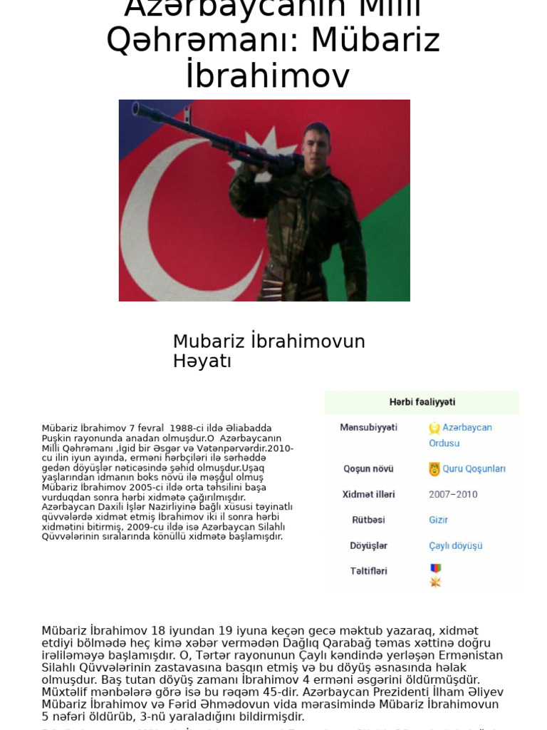 Mübariz İbrahimov | PDF