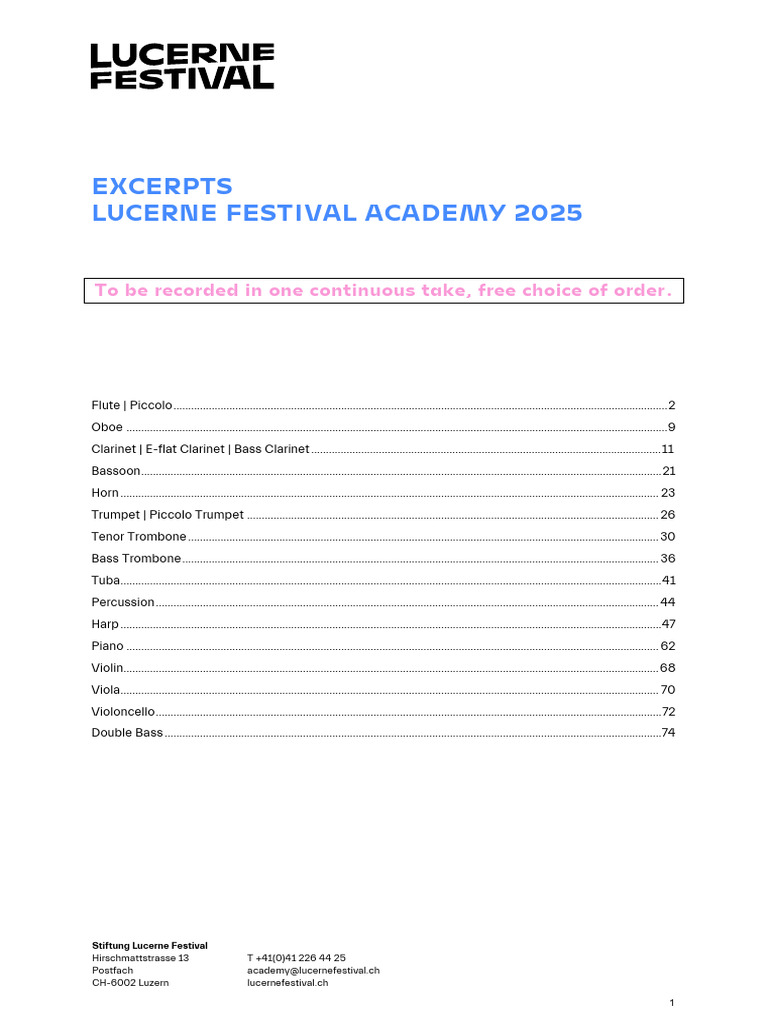 Lfa 2025 Excerpts | PDF | Musical Instruments | Music Technology