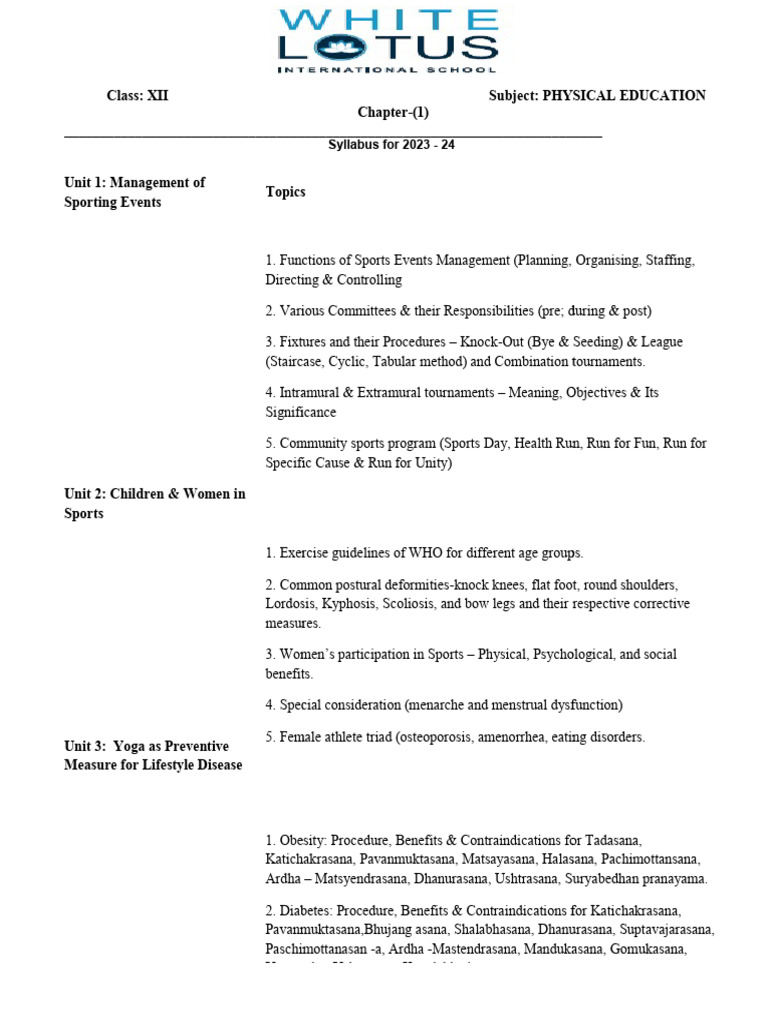 60 Class 12 PE | PDF | Tournament | Flexibility (Anatomy)
