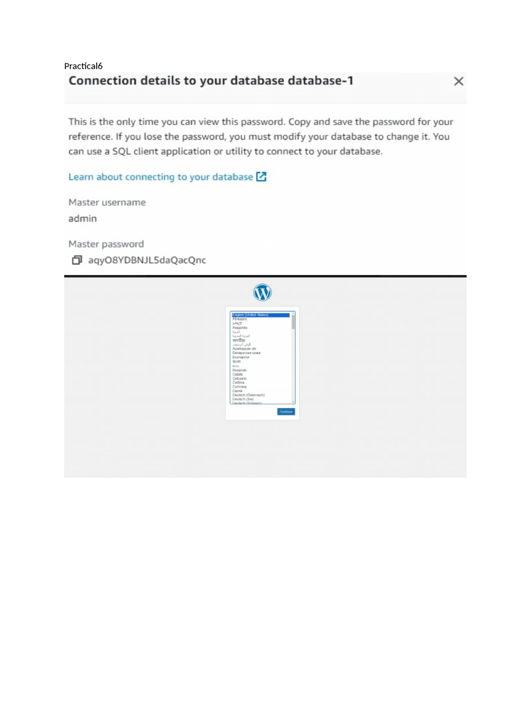 Practical 6 CC | PDF