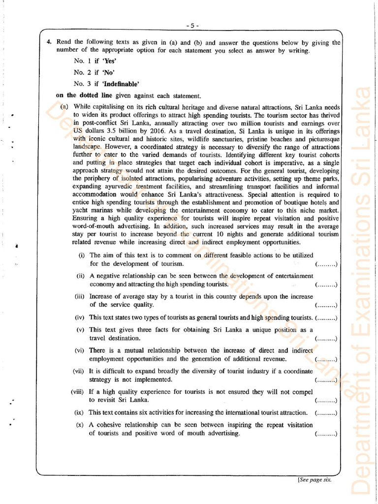 Objective Type Questions - 01 | PDF