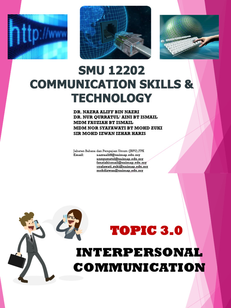Topic 3.0 - Interpersonal Communication | PDF | Intimate Relationships ...
