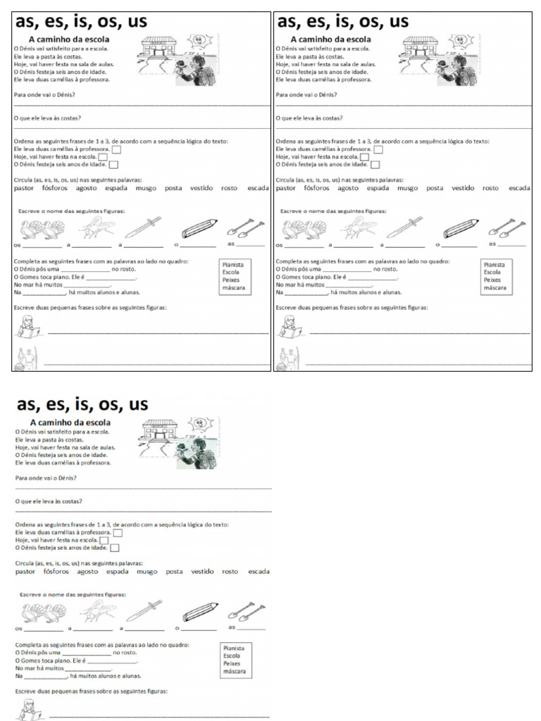As, Es, Is, Os, Us | PDF
