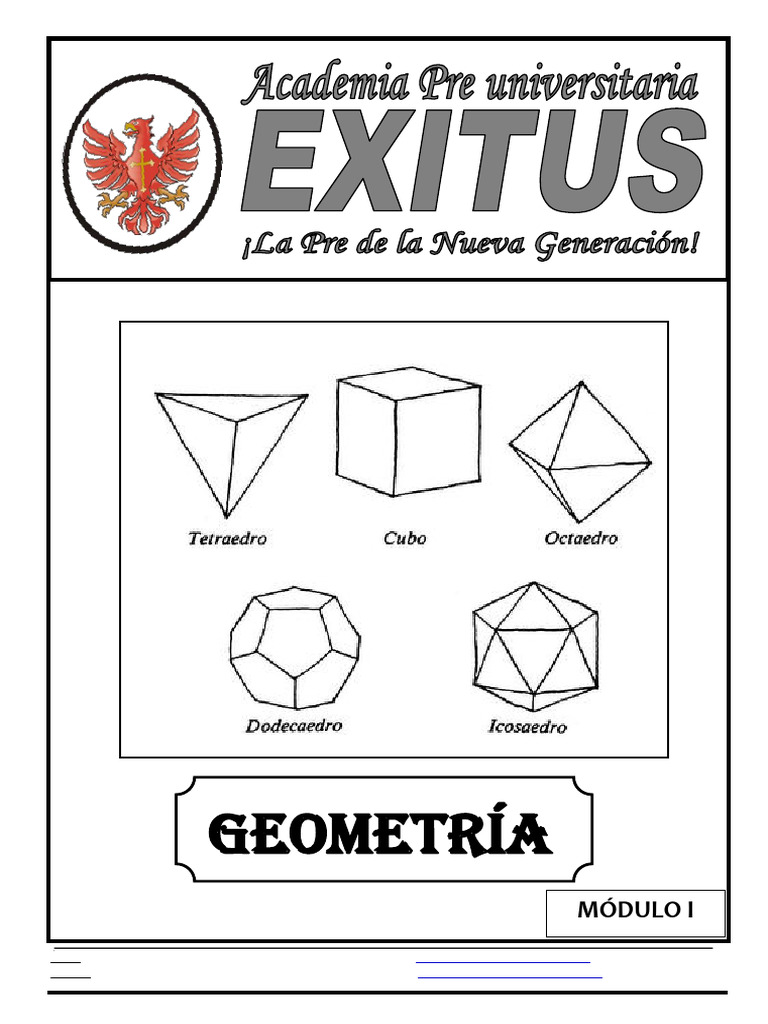 Ver14 Pre Geom Mod1 | PDF | Triángulo | Geometría euclidiana