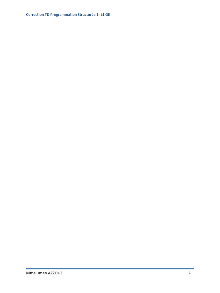 correction-TD2 | PDF | Programmation informatique | Informatique
